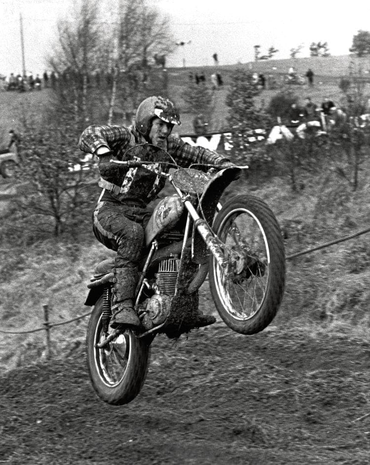 Jim Aird typical riding style | Classic Dirt Bike Magazine