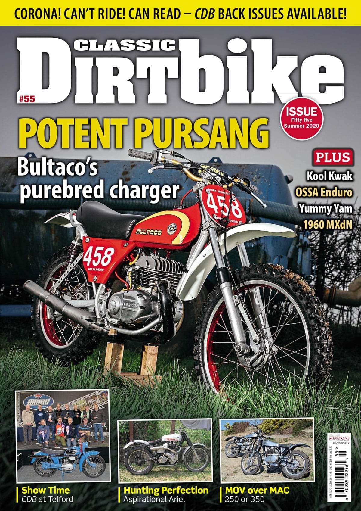 Check out Issue 55 of Classic Dirt Bike! | Classic Dirt Bike Magazine