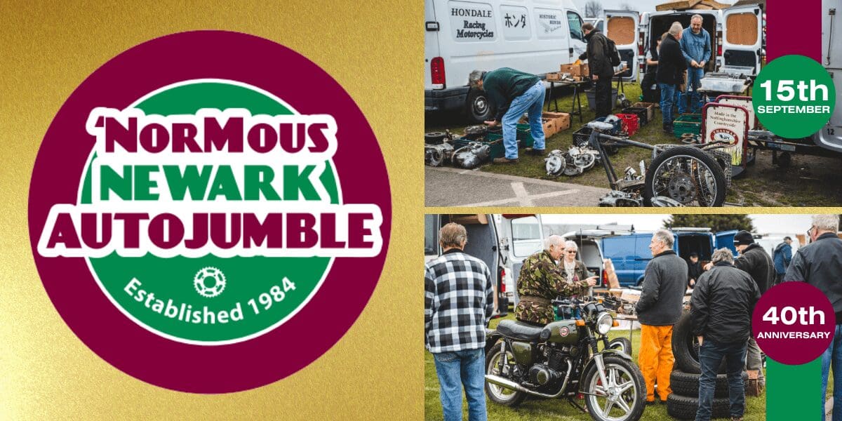 Celebrate 40 Years of Normous Newark Autojumble! | Classic Dirt Bike ...